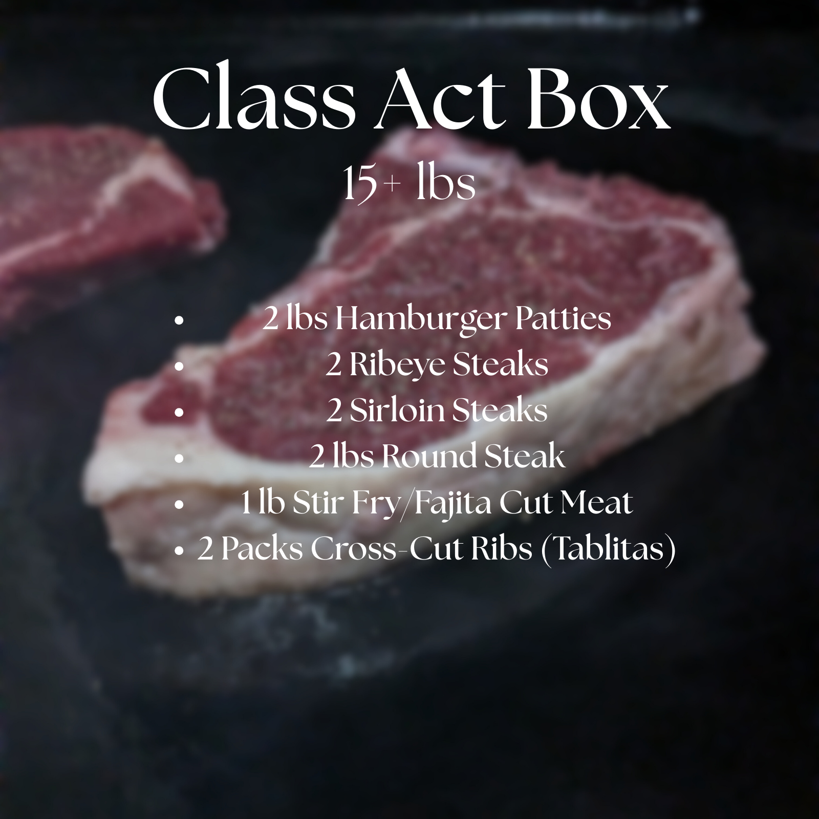 Class Act Box – Lucky Cattle Company